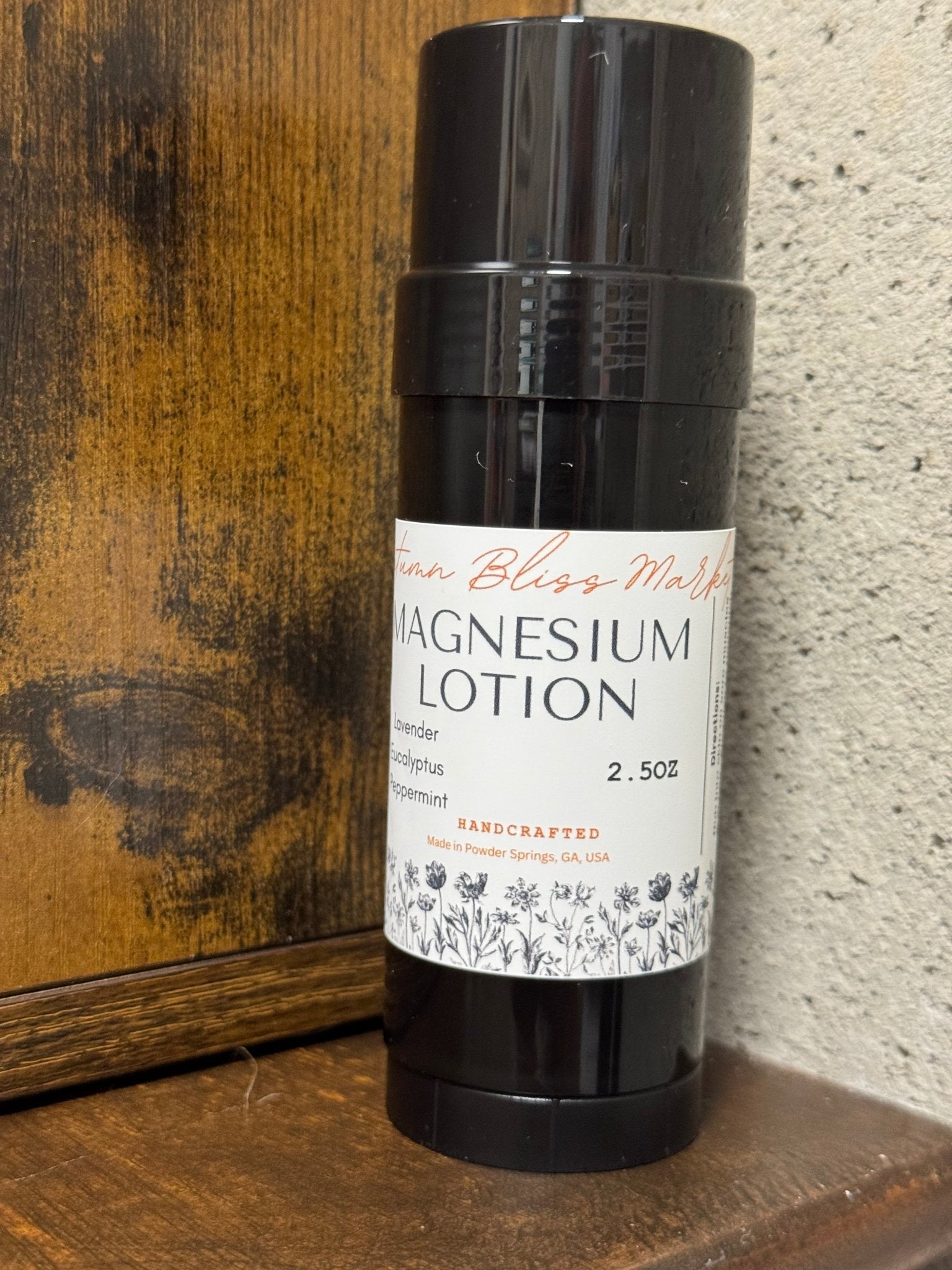 Magnesium Lotion Tube – Autumn Bliss Market